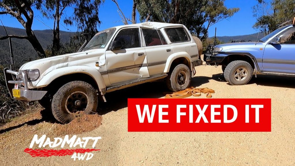 Toyota LandCruiser 80 Series. Build and rebuild after it's rollover in ...